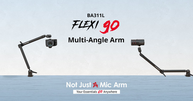 FLEXI go BA311L Bras Articulé Multi-Angles | AVerMedia